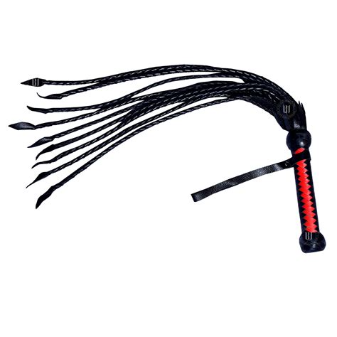 Genuine Leather Flogger Cat O Nine Braided Tails Bela International