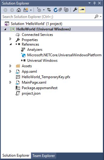 了解如何创建“hello， World！” Uwp 应用 （xaml） Uwp Applications Microsoft Learn