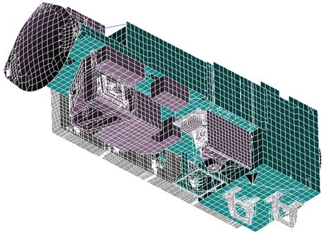 The Aqua Spacecraft Finite Element Model Download Scientific Diagram