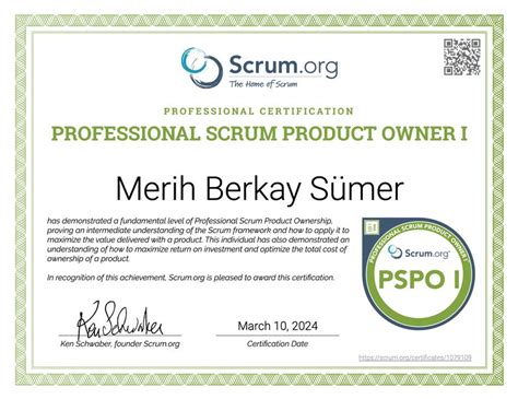 Merih Berkay Sumer On Linkedin I Am Happy To Announce That I Have Completed The Pspo I
