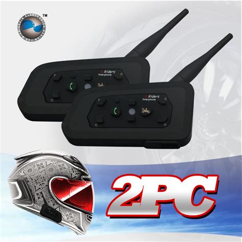 PCS Free Shipping M Motorcycle Bluetooth Helmet Intercom Upto Riders BT Wireless