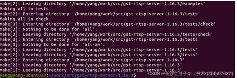 Gstreamer开发笔记（九）：gst Rtcp Server安装和部署实现简单的rtsp Server服务器推流demo 长沙红胖子qt的技术博客 51cto博客