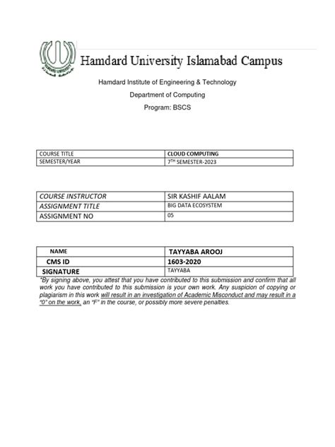 Big Data Ecosystem Overview Pdf Computers