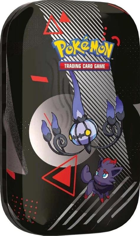Pokemon Black Bolt And White Flare Mini Tin Art Varies Elite Gaming Llc