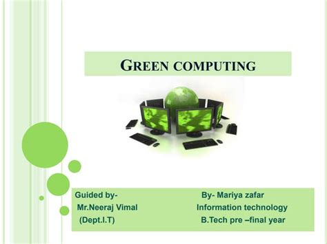 Green Computing Pptx
