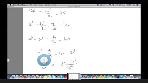 Calculus: Implicit differentiation - YouTube