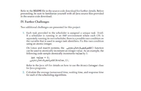 Solved Project 02 Scheduling Algorithms Total 170 Pts