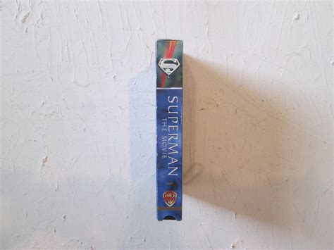 Vintage 2001 Superman The Movie Vhs Tape Special Edition Etsy Israel