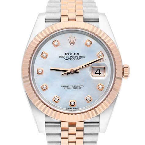 Rolex Datejust 126331 41 Mm Mother Of Pearl Dial 2017