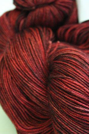 Madelinetosh Pashmina Yarn In Cardinal Sport Weight Yarn Yarn Pashmina