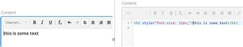 adding new formatting options to rtf fields experience manager paas