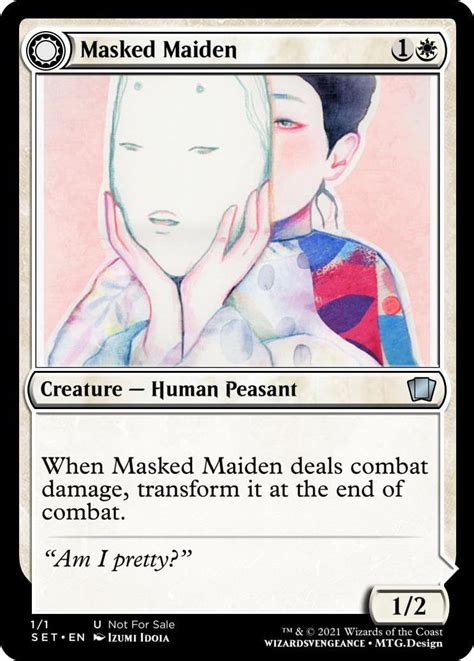 Kuchisake Onna Transforming Yokai Rcustommagic