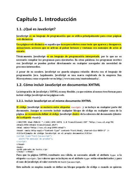 Java Script S Descargar Gratis Pdf Script Java Html