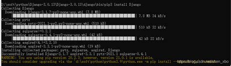 Python39安装djangopython39 Django Csdn博客