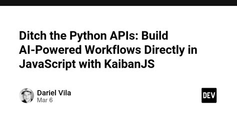 Ditch The Python Apis Build Ai Powered Workflows Directly In