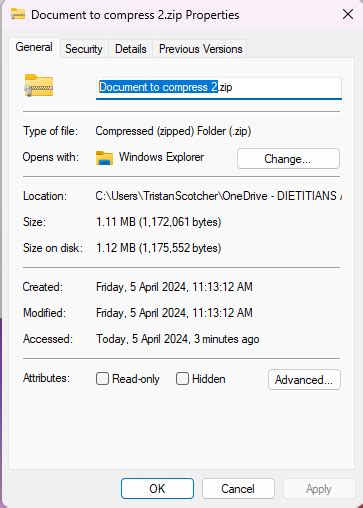 Compressing Files Folders To Zip Files Dietitians Australia