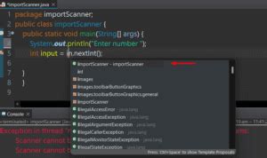 How To Import A Scanner Class In Java