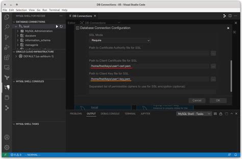 Mysql Howto Connect To Mysql Using A Client Certificate