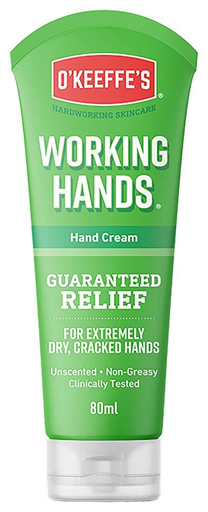 Working Hands Hand Cream 80ml Tube Okeeffes Cpc Uk