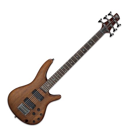 Ibanez Src6 Wnf Bass Guitar Walnut Flat Nearly New At Gear4music