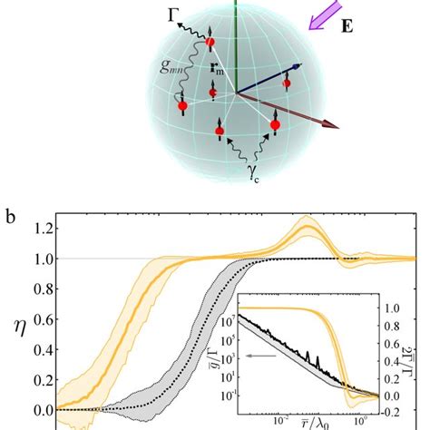 A Schematic Illustration Of A Driven Ensemble Of Randomly Distributed