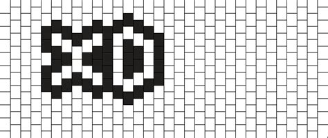 Xd Kandi Charm Pony Bead Patterns Misc Kandi Patterns For Kandi Cuffs