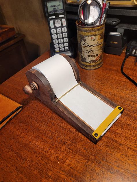 desk notepad 8 steps with pictures instructables