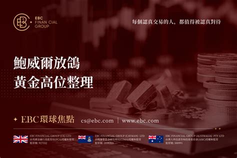 鮑威爾放鴿 黃金高位整理 Ebc環球焦點 Ebc金融集團