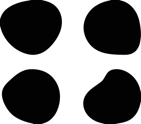 Modern Abstract Blot Shapes Liquid Blobs Elements For Text 11115074 Vector Art At Vecteezy