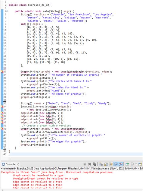 solved lic class exercise 28 09 { public static void