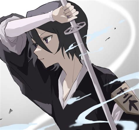 Kuchiki Rukia Bleach Drawn By No Aid Danbooru