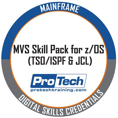 Mvs Skill Pack For Zos Tsoispf And Jcl Credly