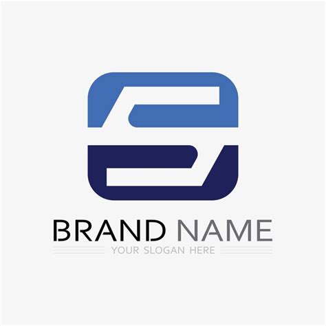 S 로고 글꼴 및 S 문자 로고 디자인 벡터 그래픽 프리미엄 벡터