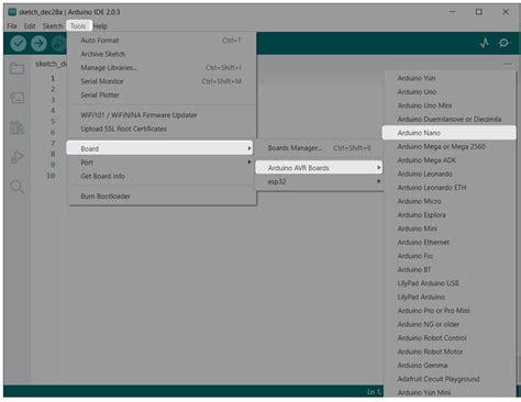 Arduino Nano アップロード エラーを修正する方法 終了ステータス 1