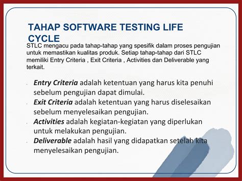 Software Testing Life Cycle Software Testing Life Cyclepdf