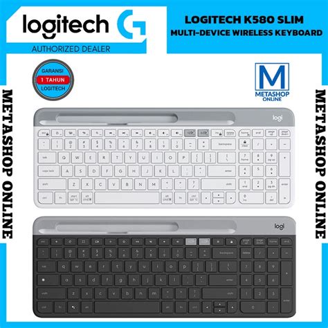 Jual Logitech K580 Keyboard Slim Multi Device Wireless Usb Bluetooth Shopee Indonesia