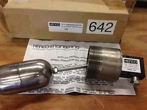 Kenco Model 106 Pneumatic Float Switch Spw Industrial