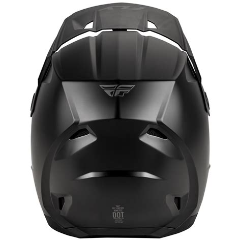 Fly Racing 2025 Youth Kinetic Solid Helmet Matte Black