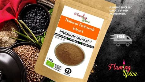 Natural Cockscomb Extract 100g Darazpk