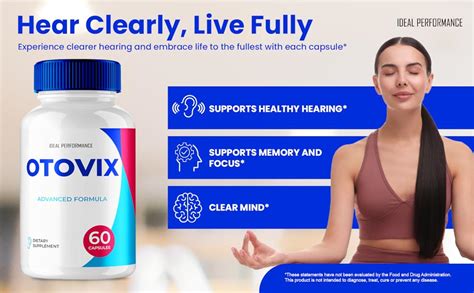 Otovix Capsules Otovix Tinnitus Relief For Ringing Ears
