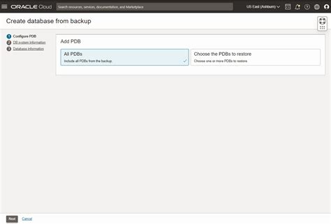 Oracle Base Database Service上のoracle Database Autonomous Recovery