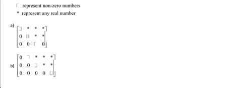 suppose each matrix represents the augmented matrix