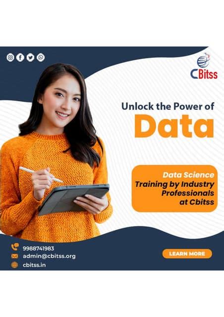 Data Science Training By Industry Professionals At Cbitsspdf