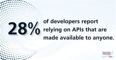 evans data corporation on linkedin apis developers