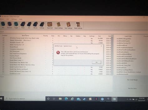 Please Help My Game Wont Start The Code Execution Cannot Proceed