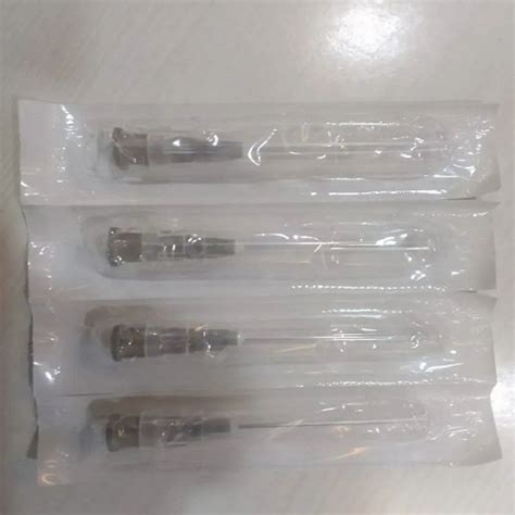 White Disposable Injection Needles For Hospital Lab At Rs 0 72 Piece