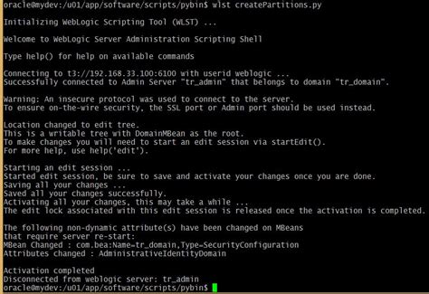 wlst by examples multitenancy in weblogic 12c part 4 creating