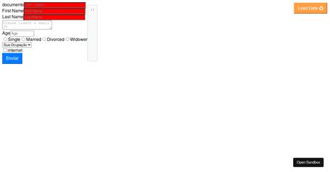Form Generator Codesandbox