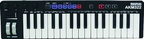 Amazon Com Midiplus AKM322 Mini Size 32 Keys USB MIDI Keyboard Controller