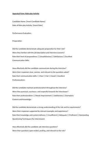 Level 3 Btec Business Unit 8 Recruitment And Selection Process All